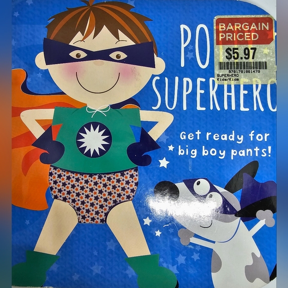 Parragan Publishing | Toys | Nwt Potty Superhero By M Forsyth | Poshmark